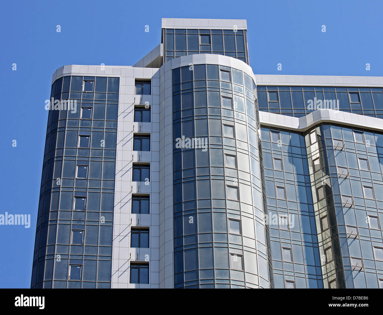 detail of almost ready modern building Stock Photo - Alamy