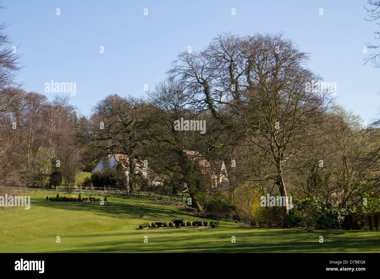 A lovely bit of rural England in the early Spring sun Stock Photo - Alamy