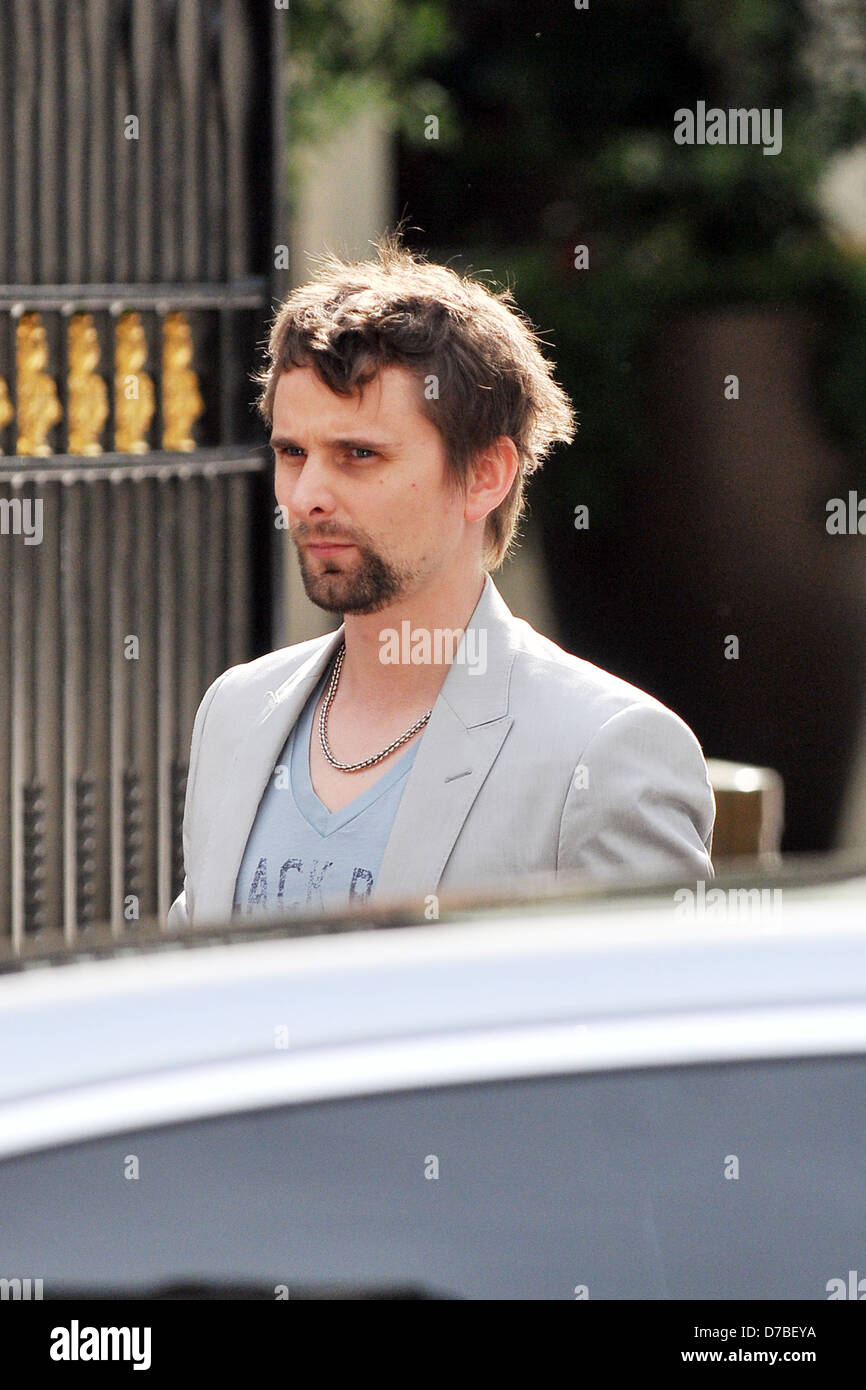 Matthew Bellamy of Muse The 2011 Ivor Novello Awards at Grosvenor House ...