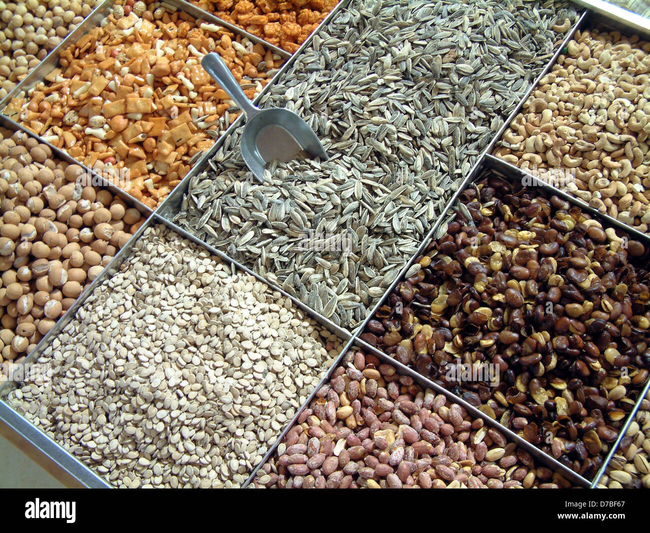 assorted seeds and grains Stock Photo - Alamy