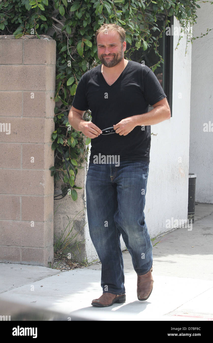 Actor David DeLuise is seen leaving an AA meeting in West Hollywood Los ...