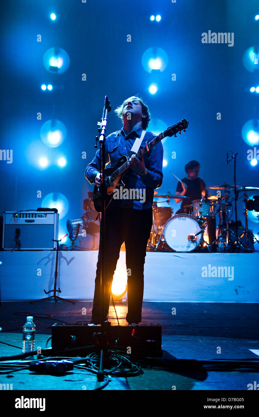Alex Trimble Two Door Cinema Club performing live at O2 Academy Brixton ...