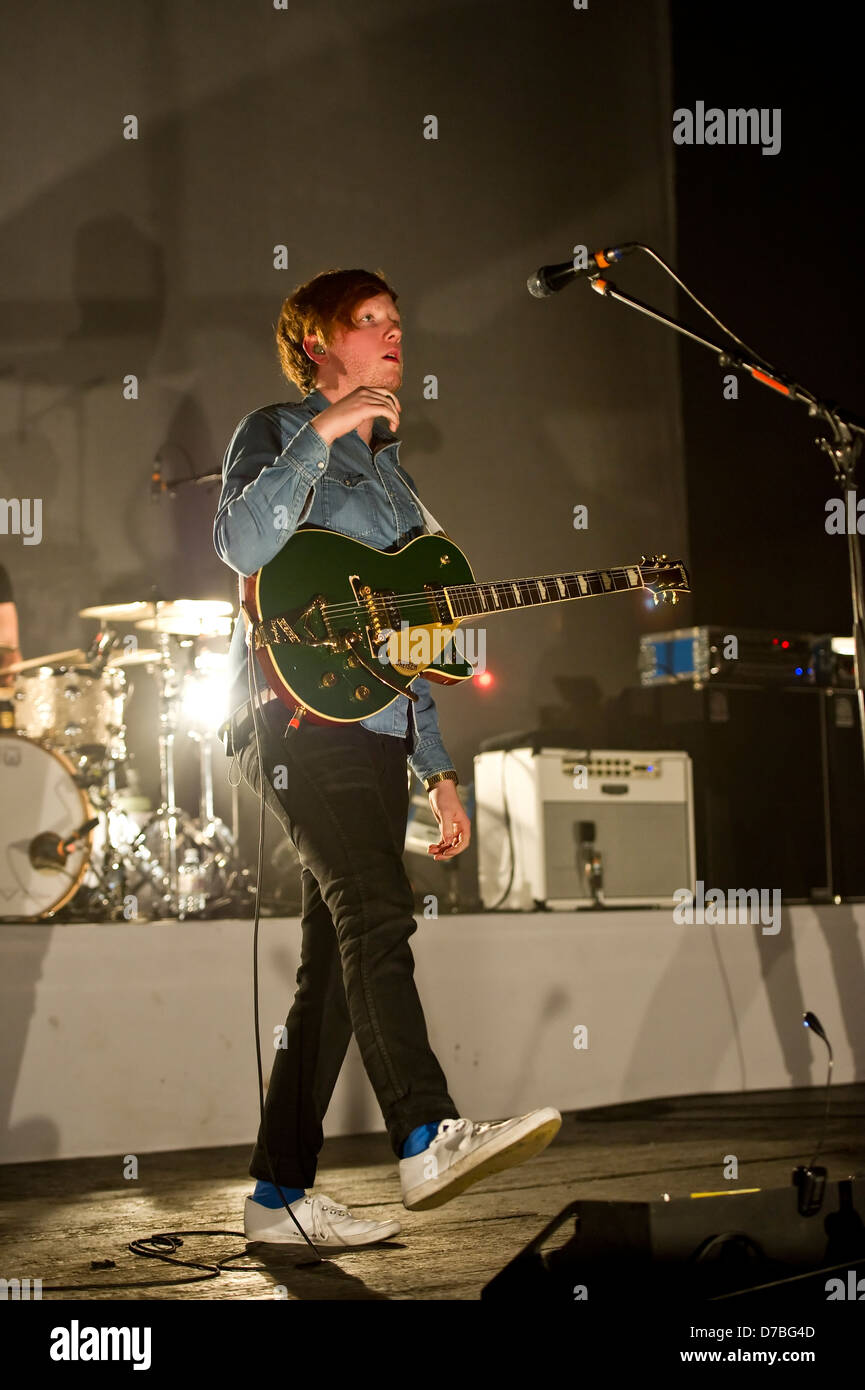 Alex Trimble Two Door Cinema Club performing live at O2 Academy Brixton ...