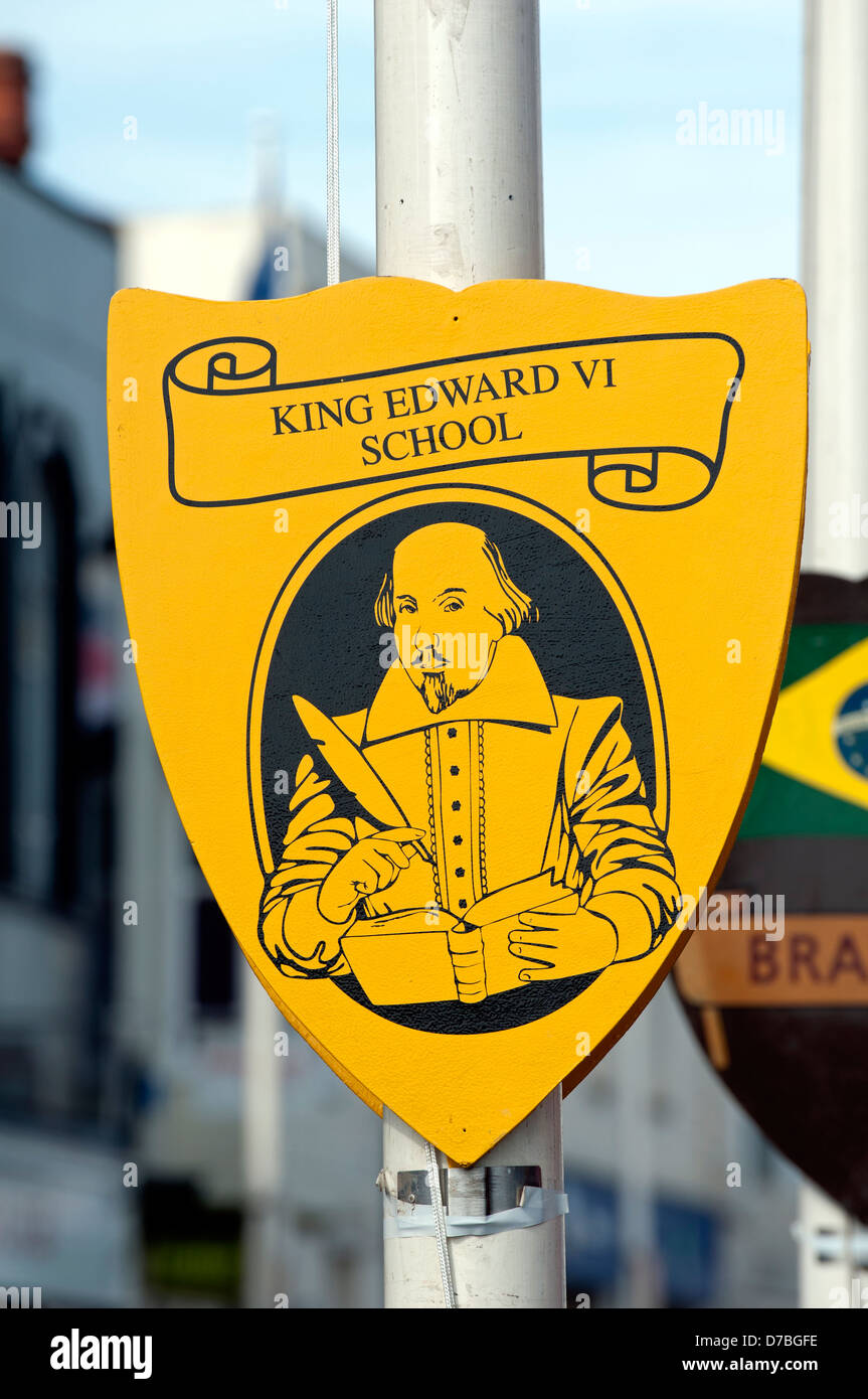 Shield for Shakespeare`s Birthday Celebrations, Stratford-upon-Avon, UK ...