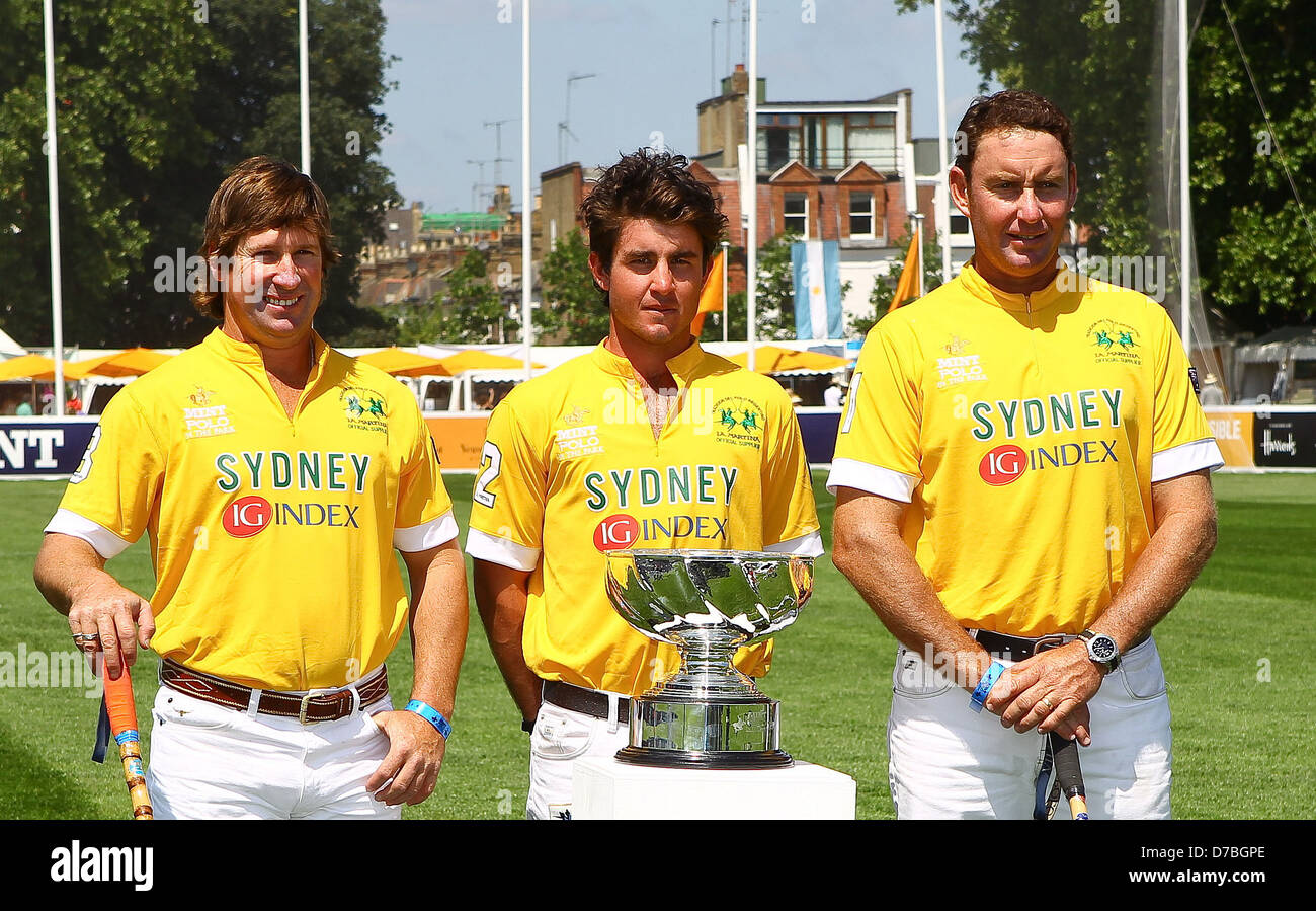 Zac Hagdoorn, Kelvin Johnson, Glen Gilmore of team IG Index Sydney at ...