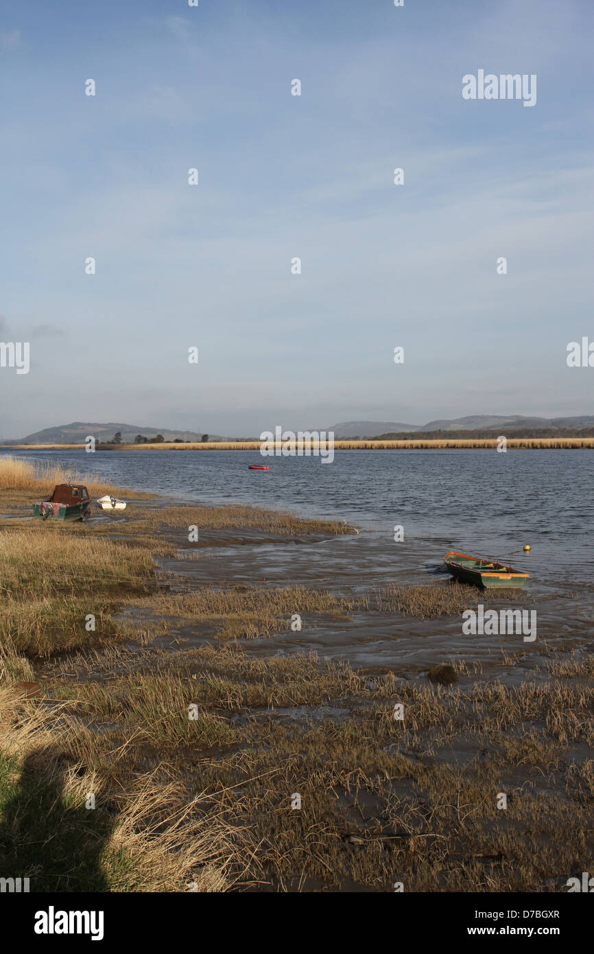 Tay Estuary Newburgh Fife Scotland April 2013 Stock Photo - Alamy
