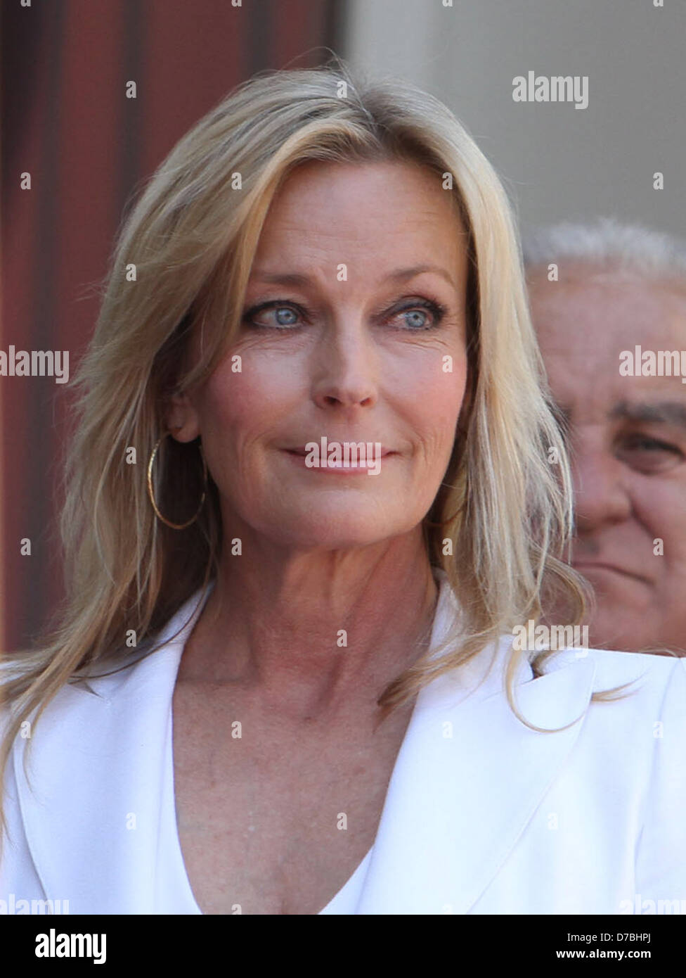 Bo Derek attends the ceremony for a star on the Hollywood Walk of Fame ...