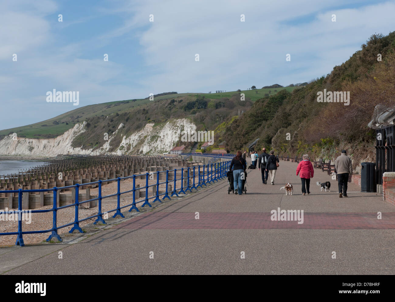 stroll along the seafront Stock Photo - Alamy