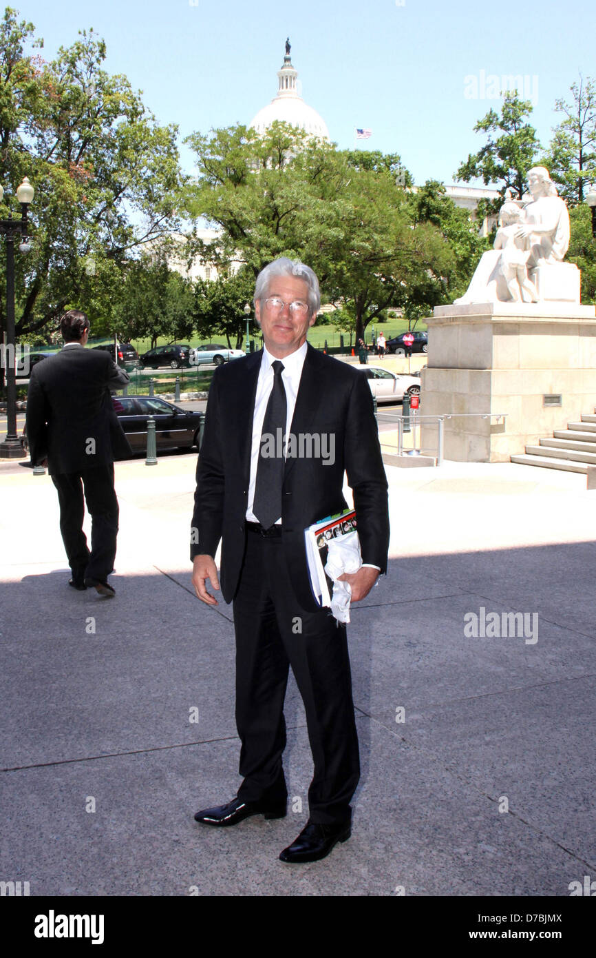 Richard Gere, actor and chairman of the board of directors for the ...