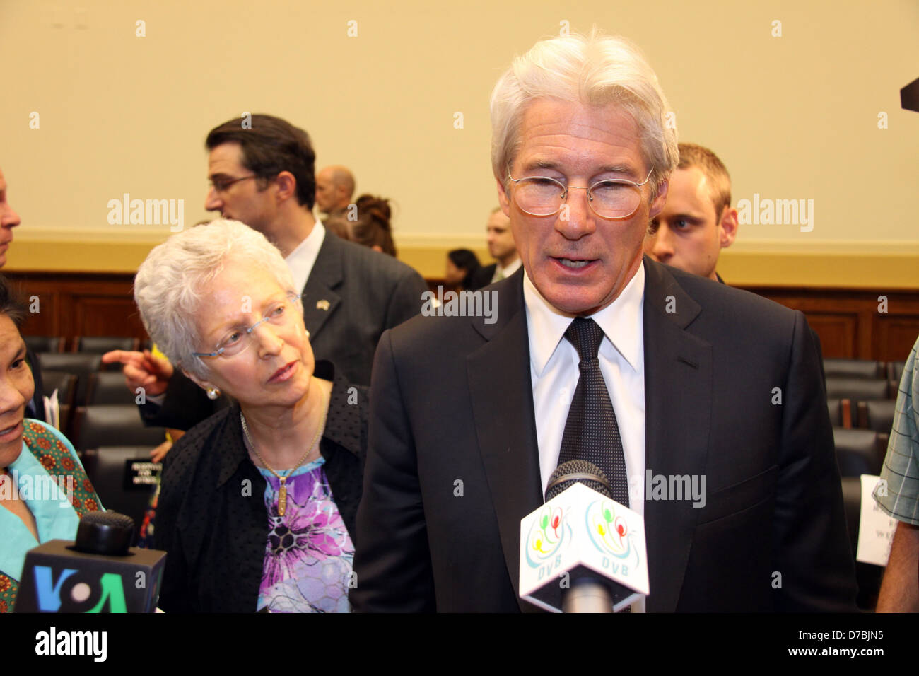 Richard Gere, actor and chairman of the board of directors for the ...