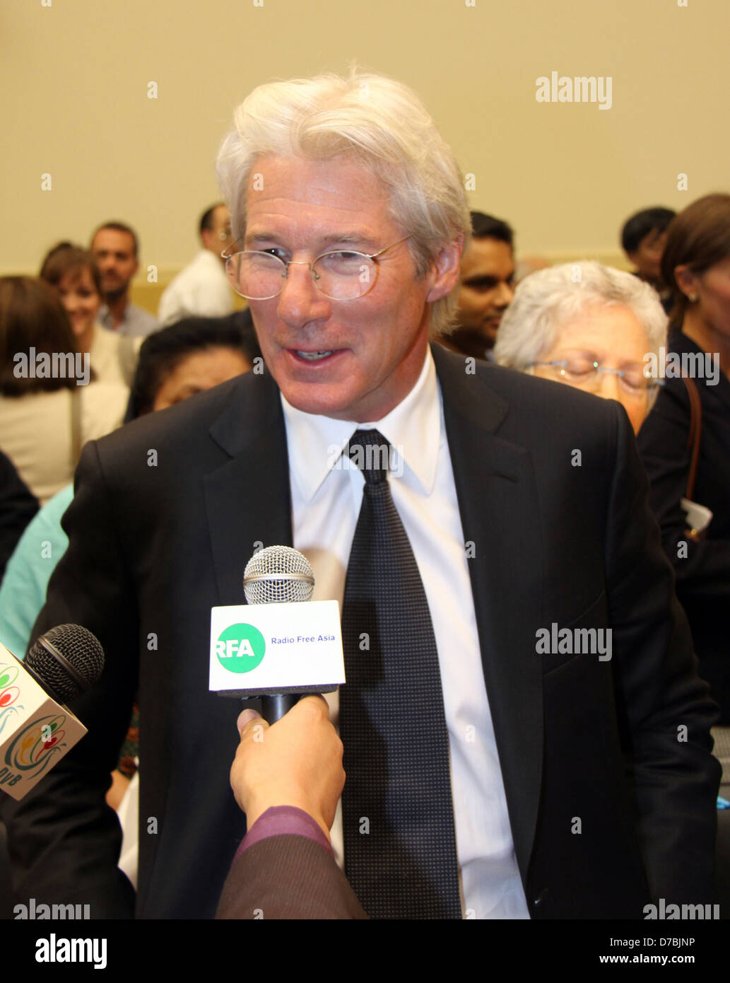 Richard Gere, actor and chairman of the board of directors for the ...