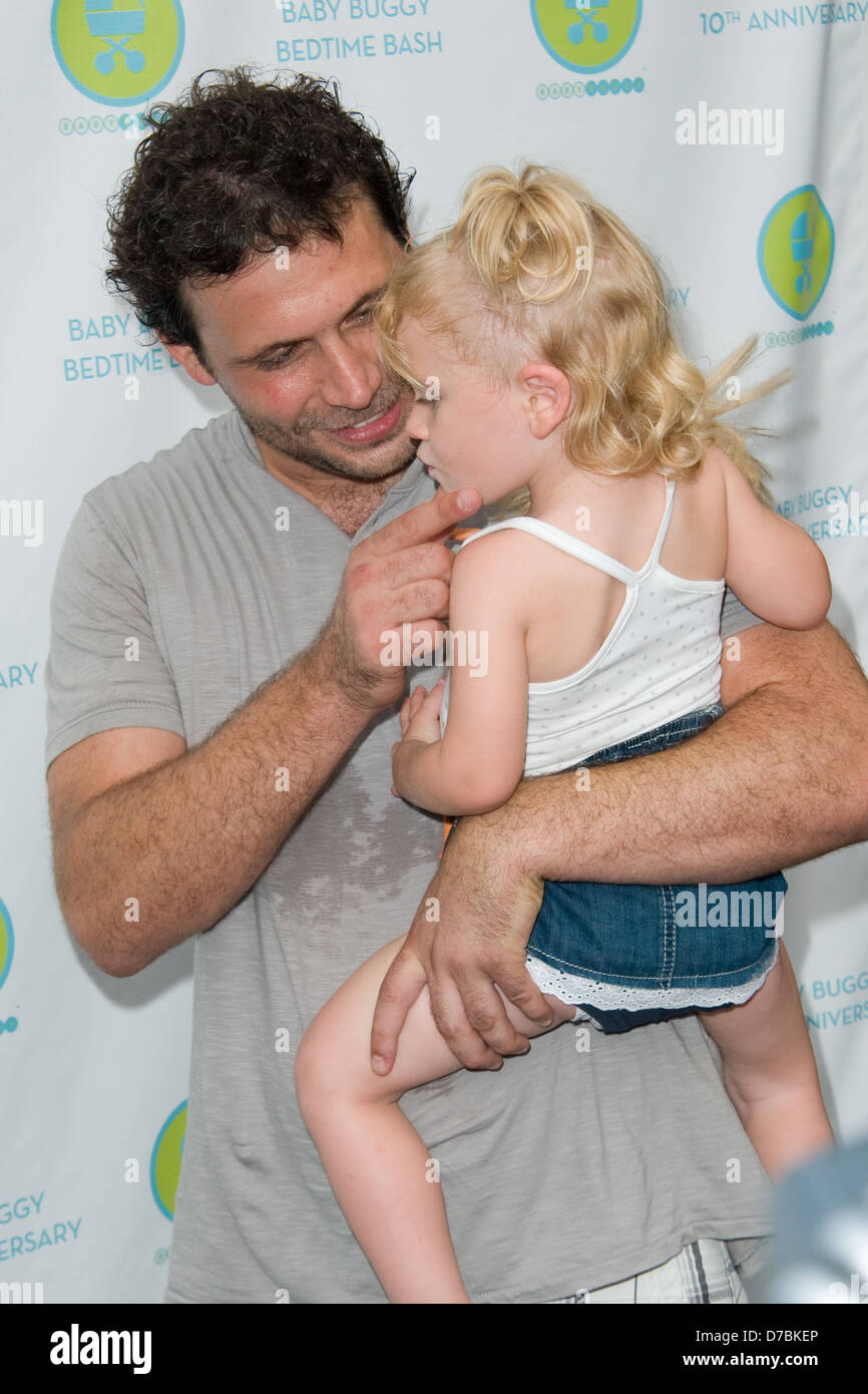 Jeremy Sisto and daughter Charlie Sisto Baby Buggy Bedtime Bash held at ...