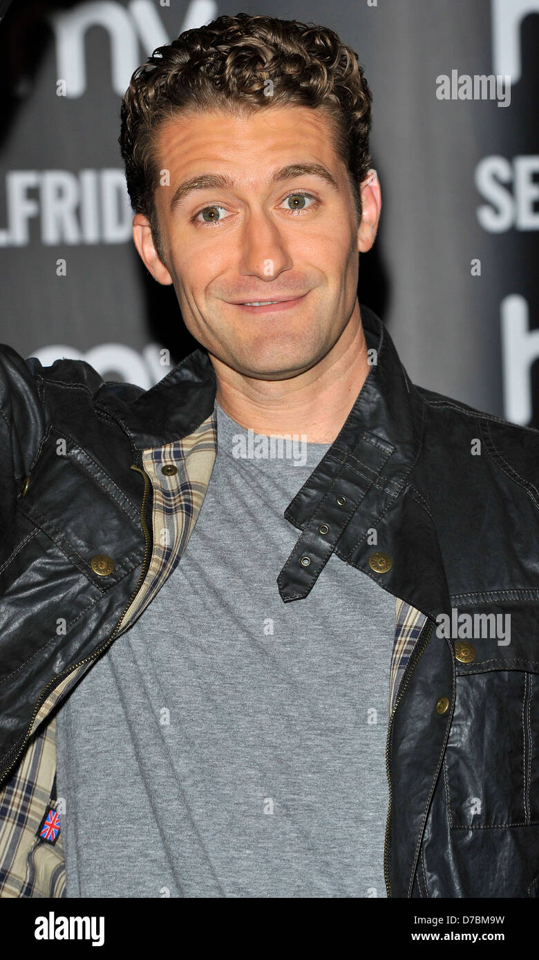 Matthew Morrison attends a signing for his new self-titled album ...