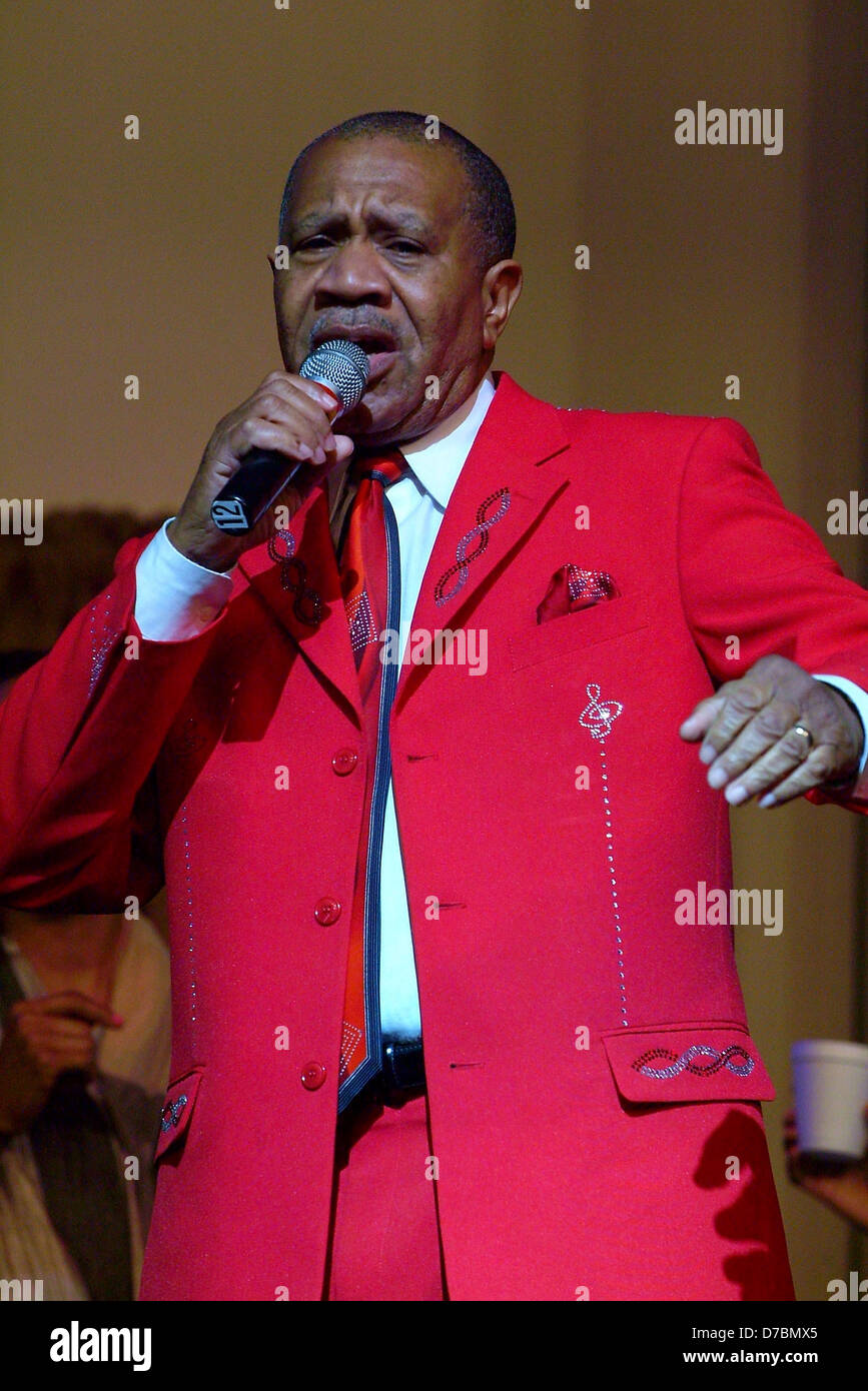 Lenny Williams performs during Theo London's inspirational staged play ...