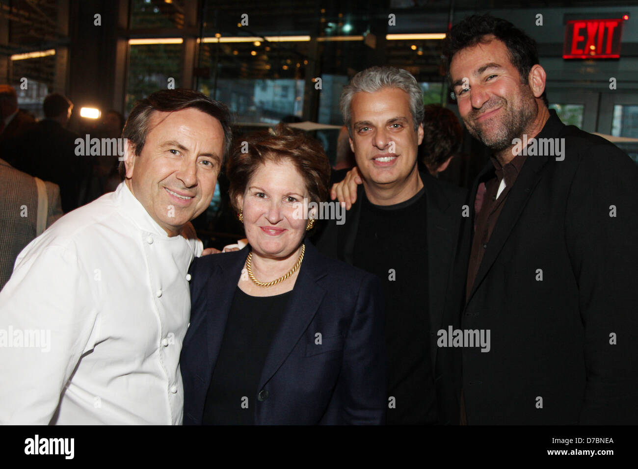 Chef Daniel Boulud, Nina Zagat, Chef Eric Ripert and Ken Friedman Zagat ...