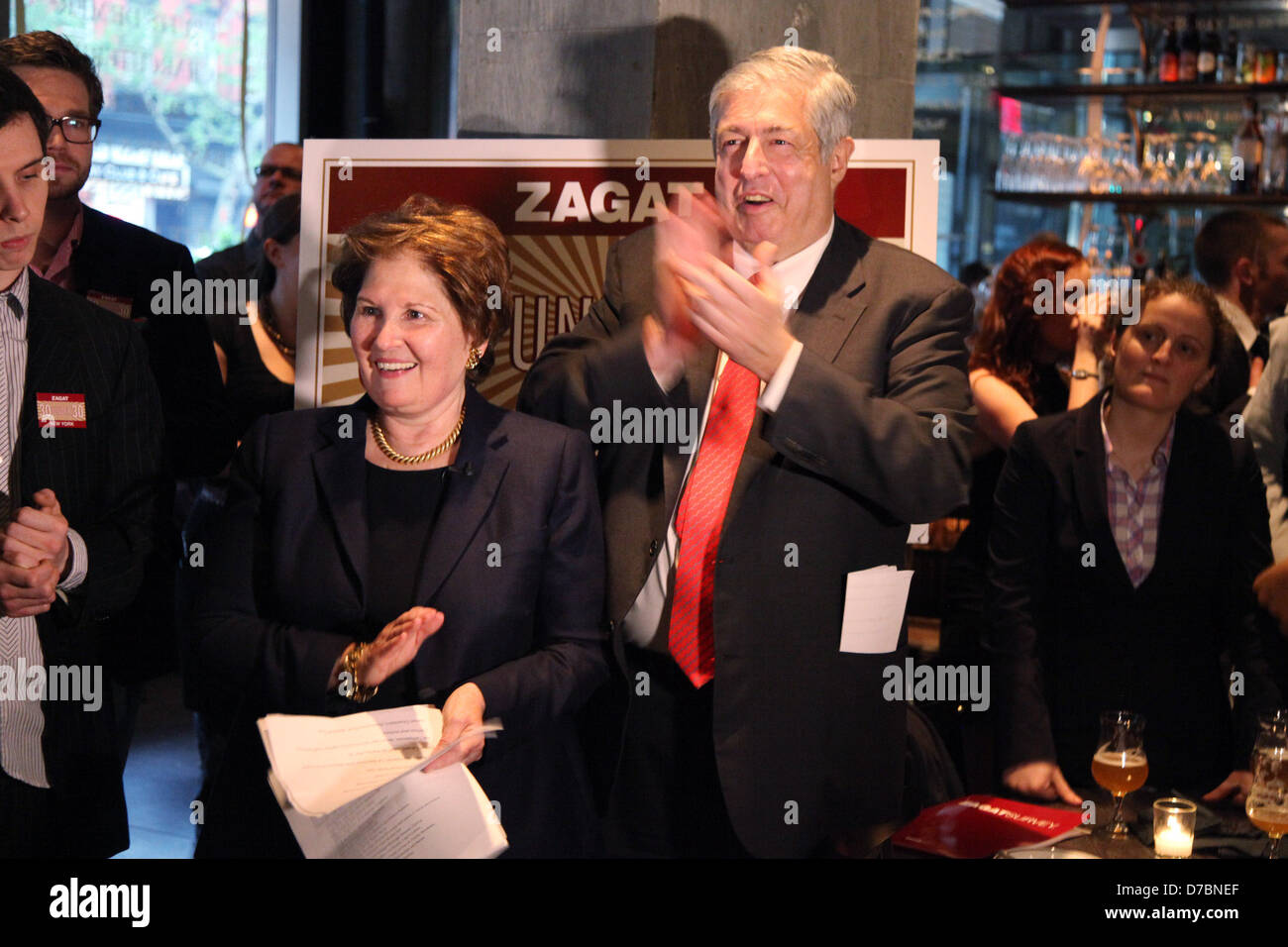 Tim Zagat and Nina Zagat Zagat Survey announces its first New York 30 ...