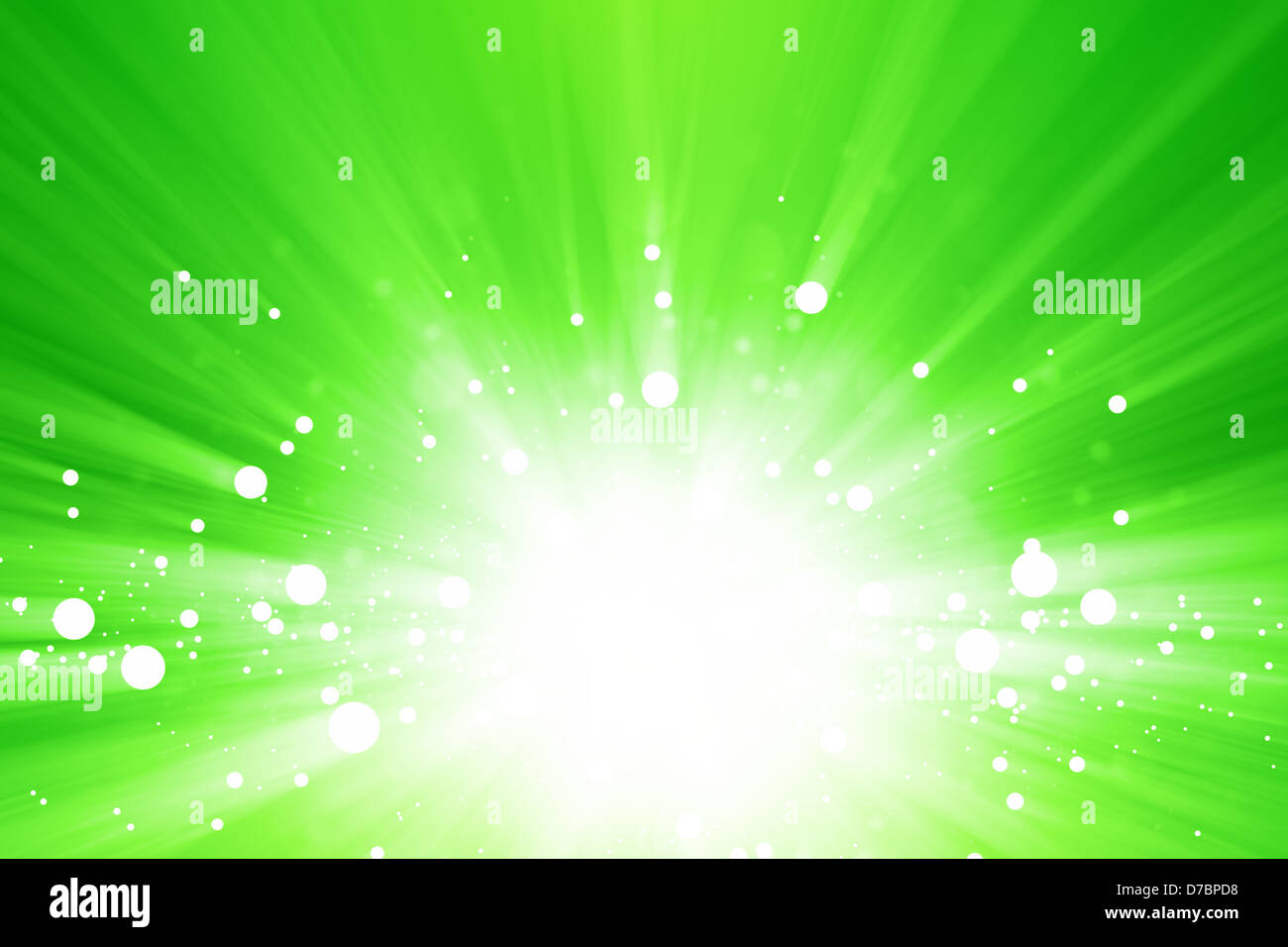 Abstract green energy background with bright light Stock Photo - Alamy