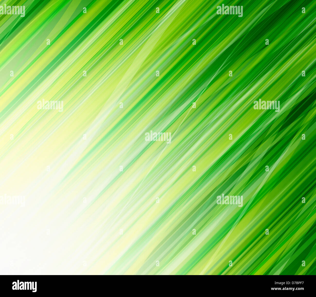 Gradient background, abstract green lines, concept of motion or growth ...