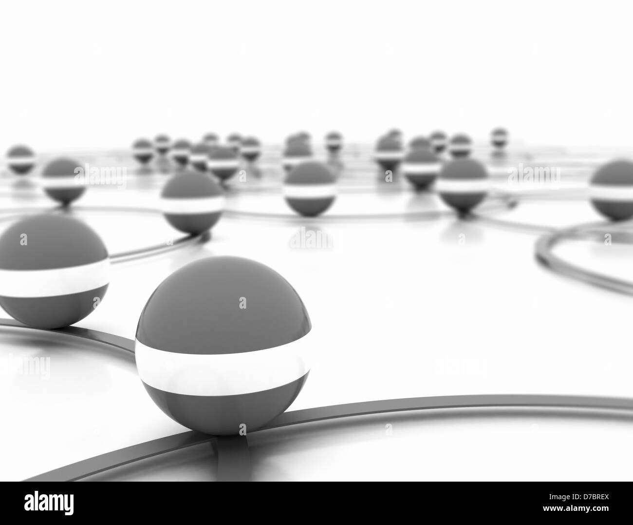 Network 3d illustration large resolution Stock Photo - Alamy