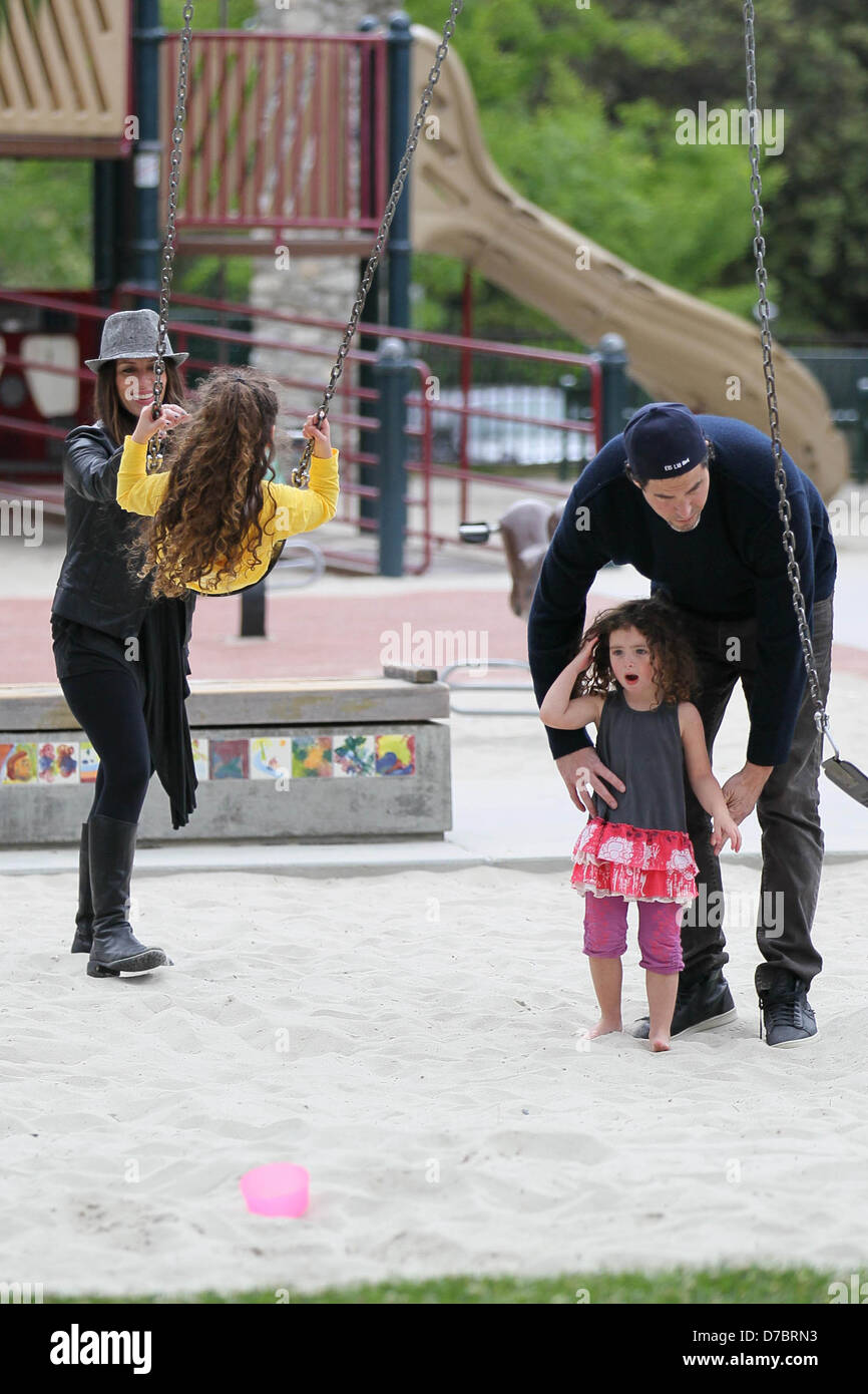 Soleil Moon Frye and her husband Jason Goldberg enjoy the day at ...