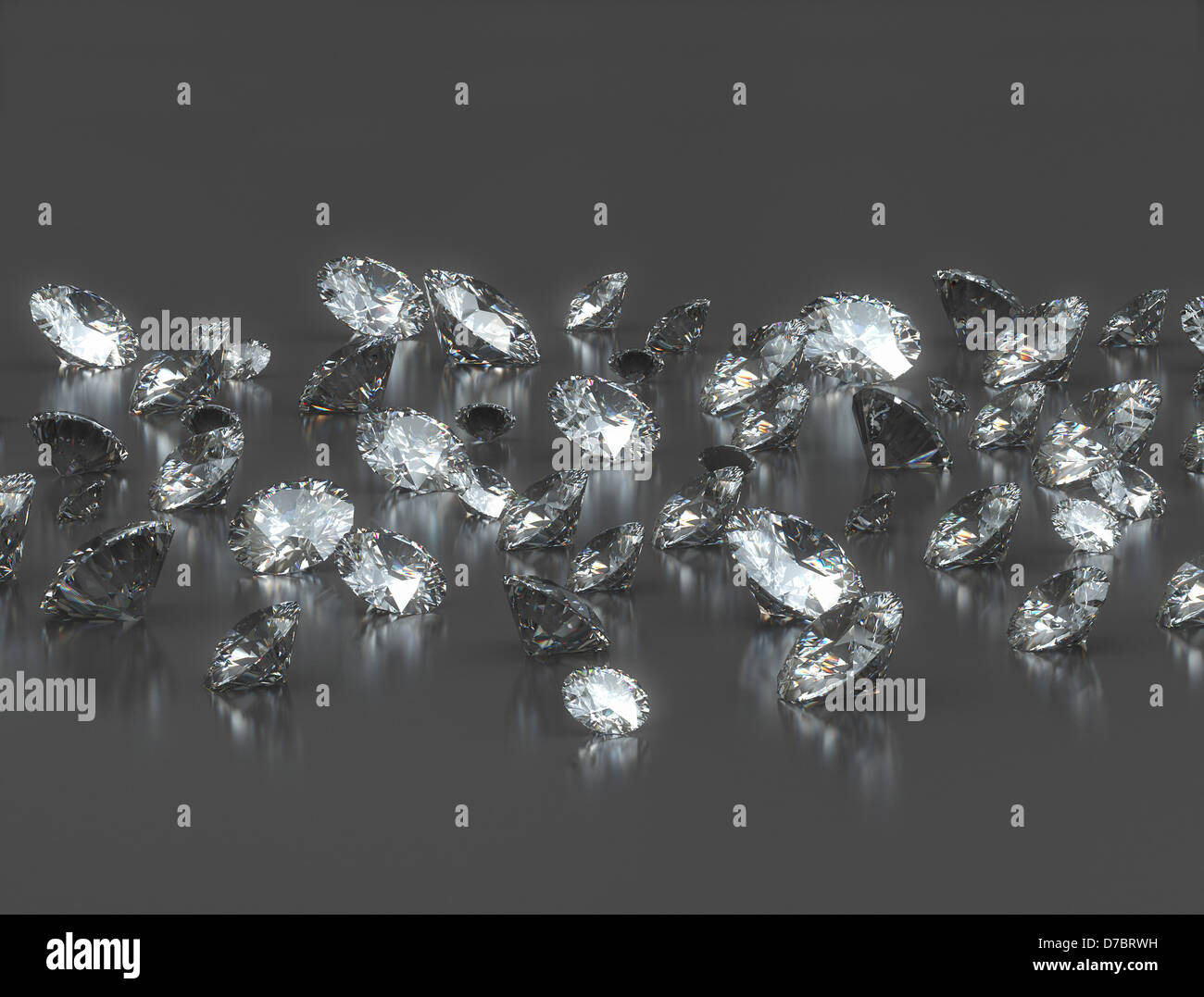 Group of diamonds Stock Photo - Alamy