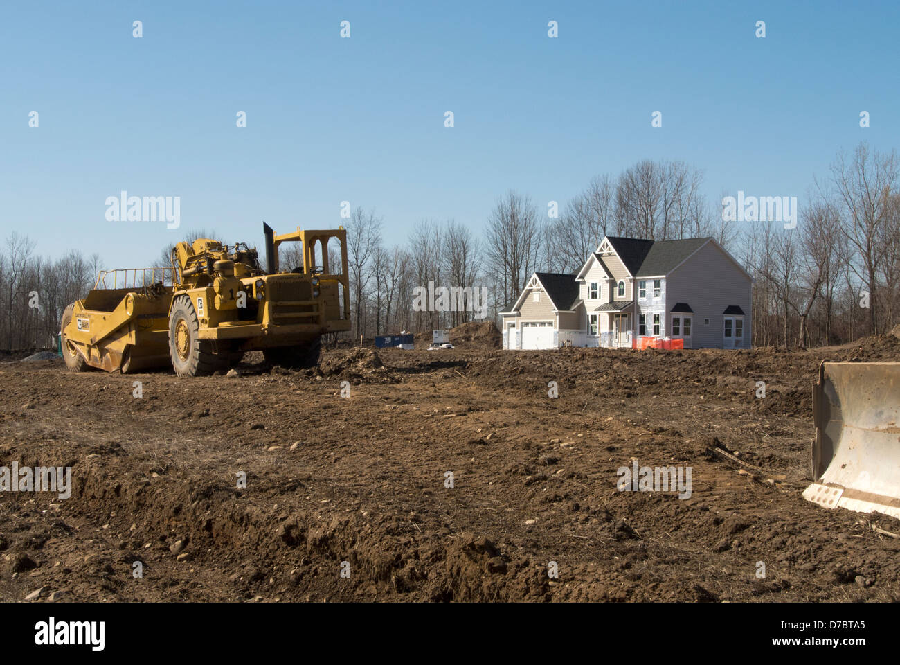 New homes construction in hi-res stock photography and images - Alamy