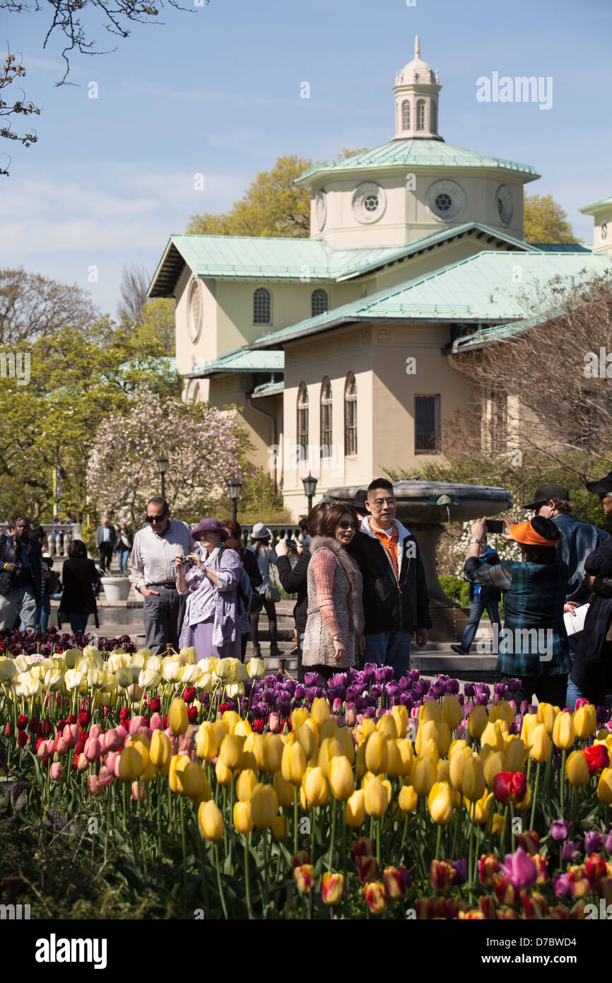 Brooklyn botanic garden spring hi-res stock photography and images - Alamy