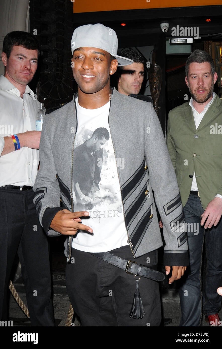 Oritse Williams leaving the Mahiki club London, England - 27.05.11 ...