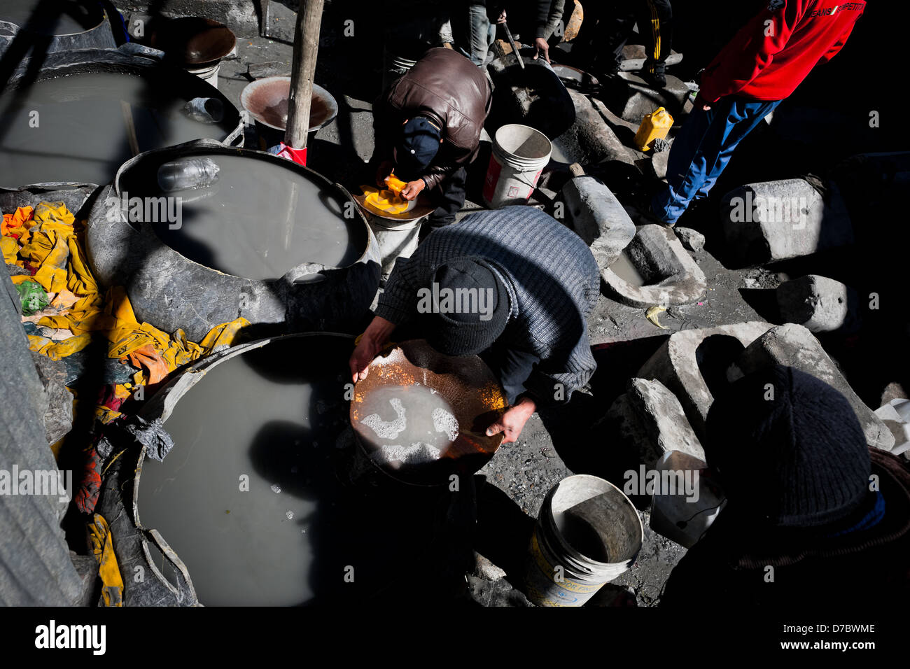 Hard rock gold mining hi-res stock photography and images - Alamy