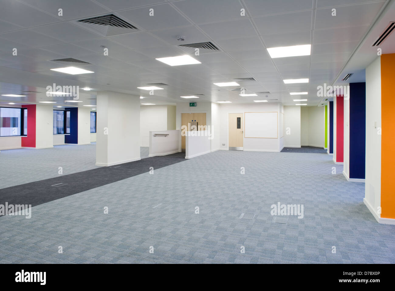 Empty Office Interior Stock Photo - Alamy