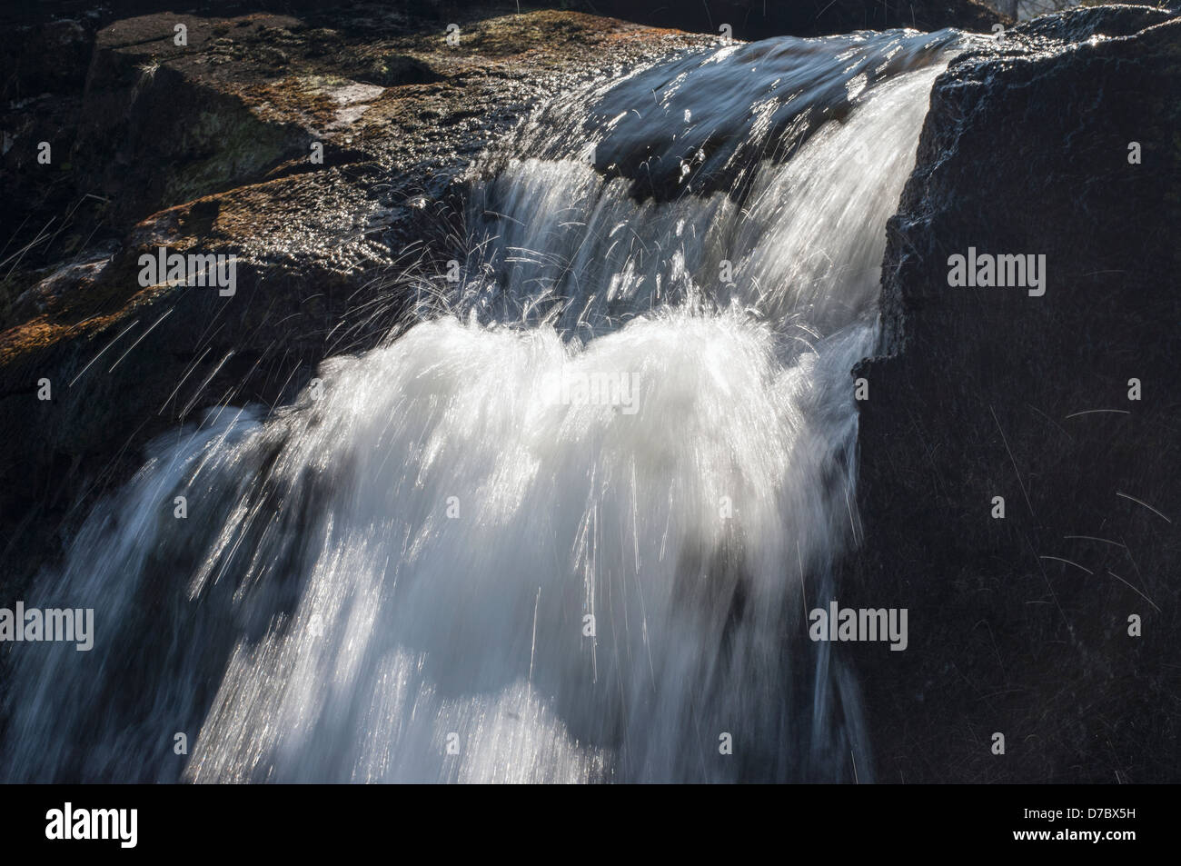 Mountain stream in the macgillycuddy reeks;Iveragh peninsula county ...