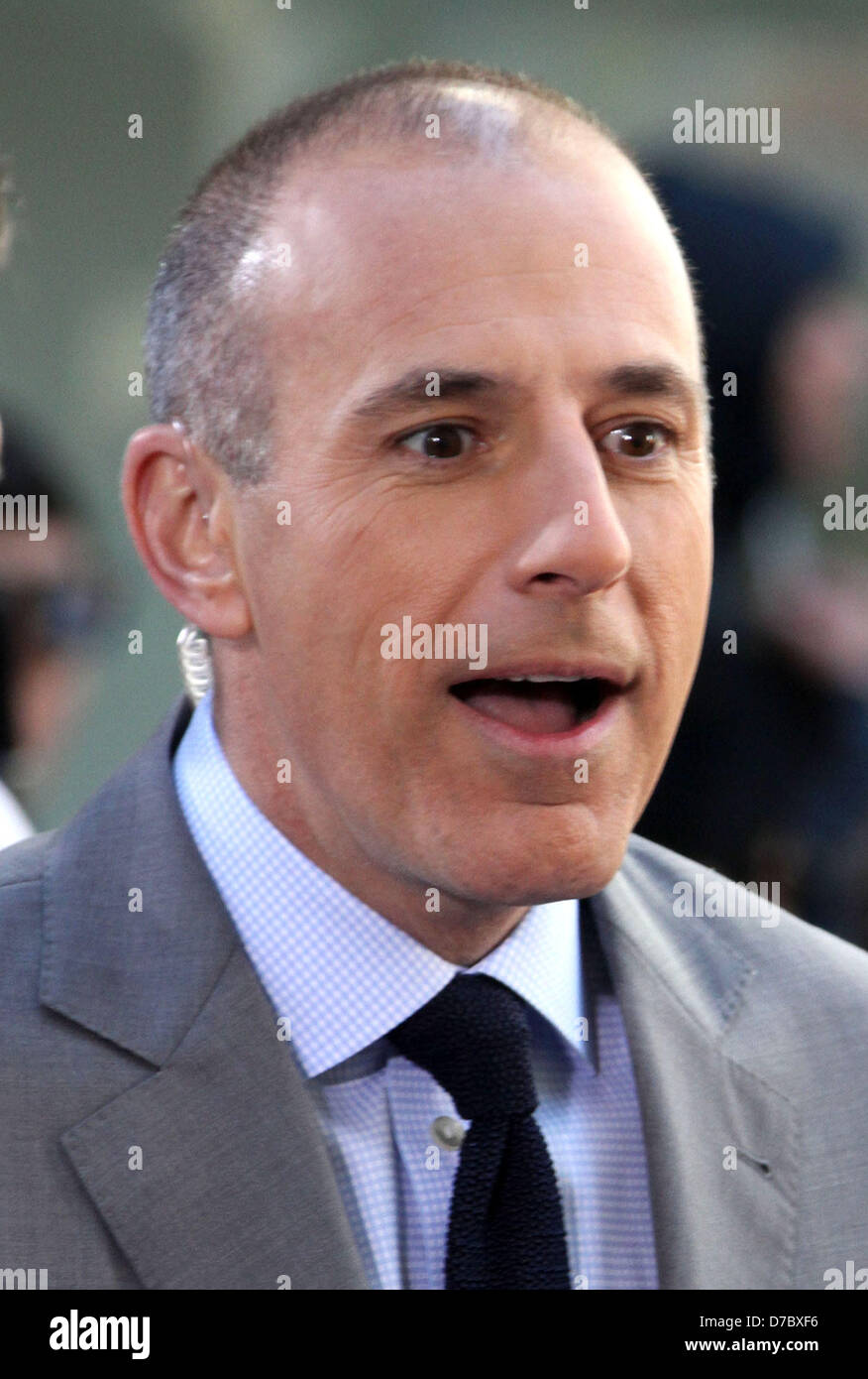 New York, USA. 3rd May 2013. 'Today' show co-anchor MATT LAUER at ...