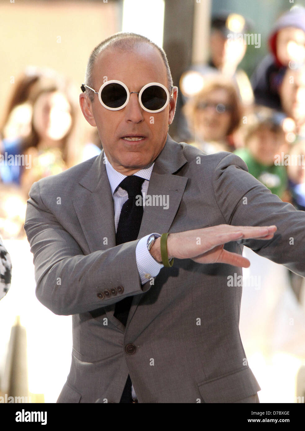 New York, USA. 3rd May 2013. 'Today' show co-anchor MATT LAUER at ...