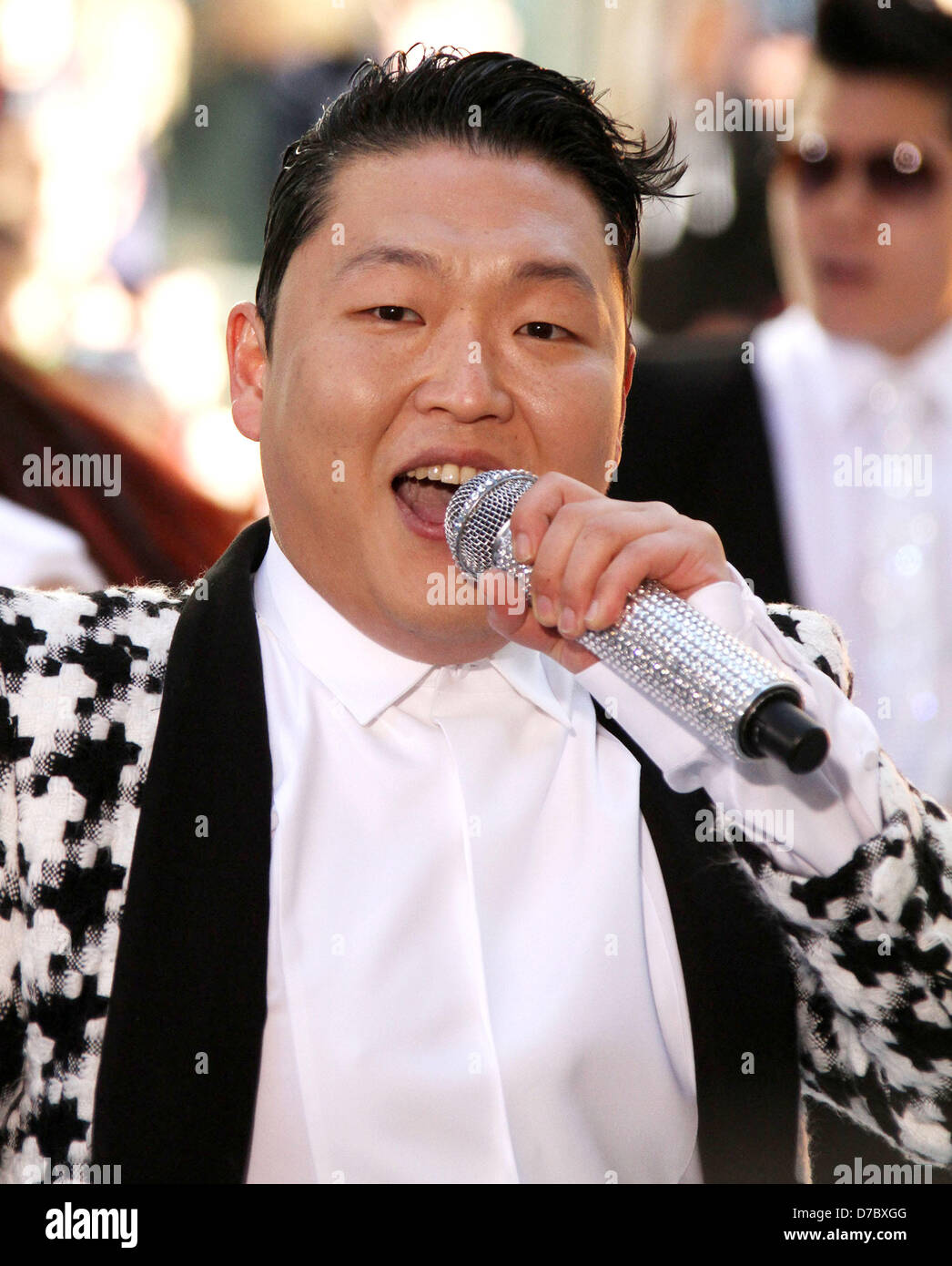 New York, USA. 3rd May 2013. Singer PSY performs on the 'Today' show ...