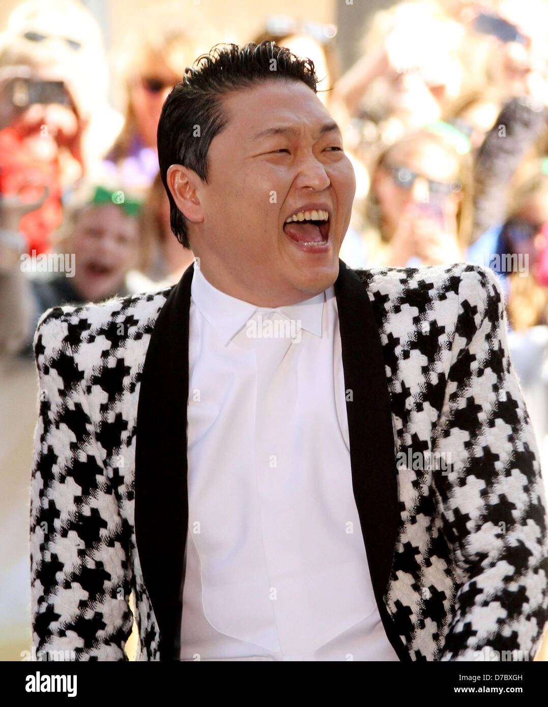 New York, USA. 3rd May 2013. Singer PSY performs on the 'Today' show ...