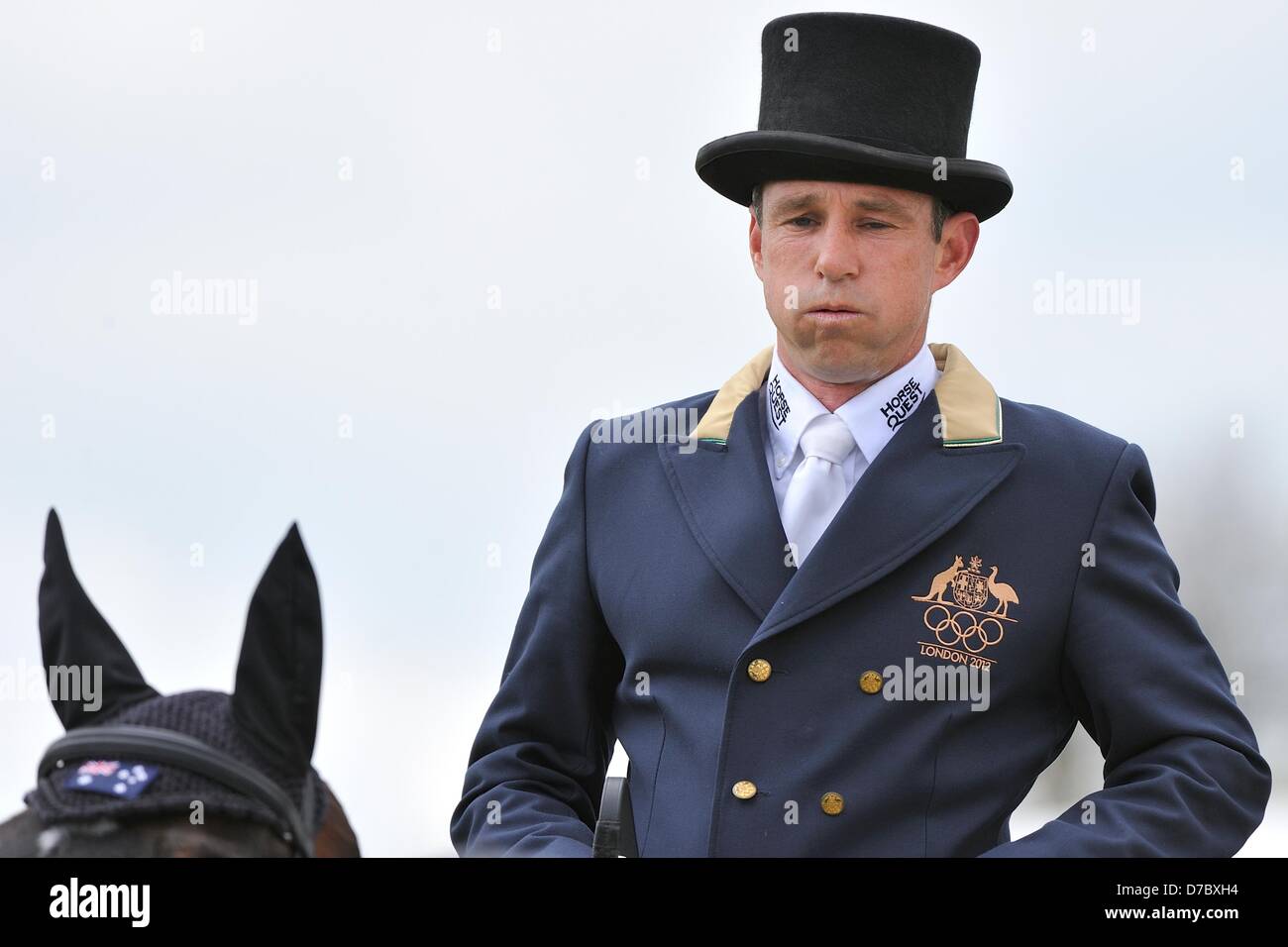 Badminton, UK. 3rd May 2013. Sam Griffiths [AUS] riding Happy Times ...