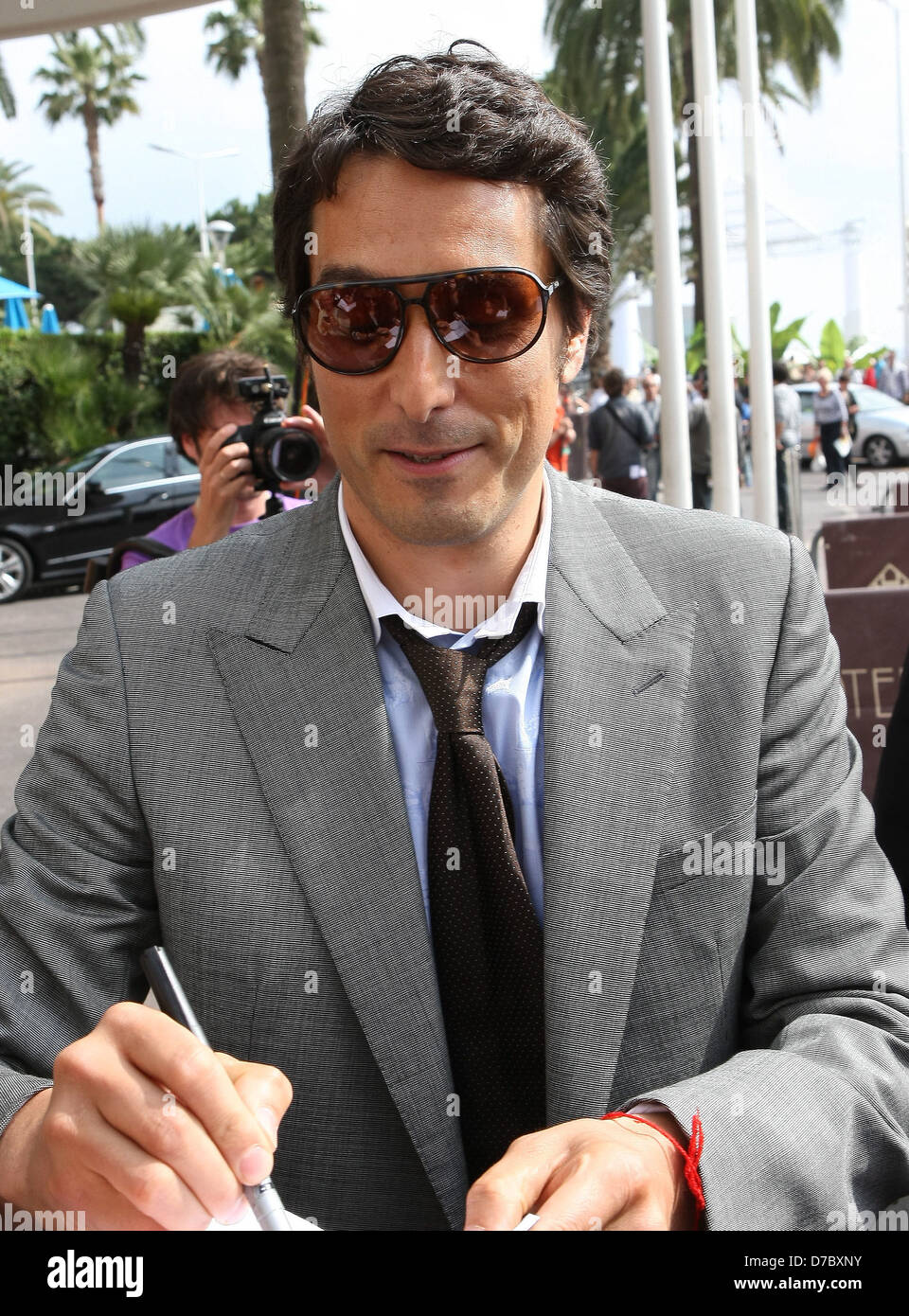 Vincent Elbaz outside Martinez Hotel Cannes, France – 13.05.11 Stock ...