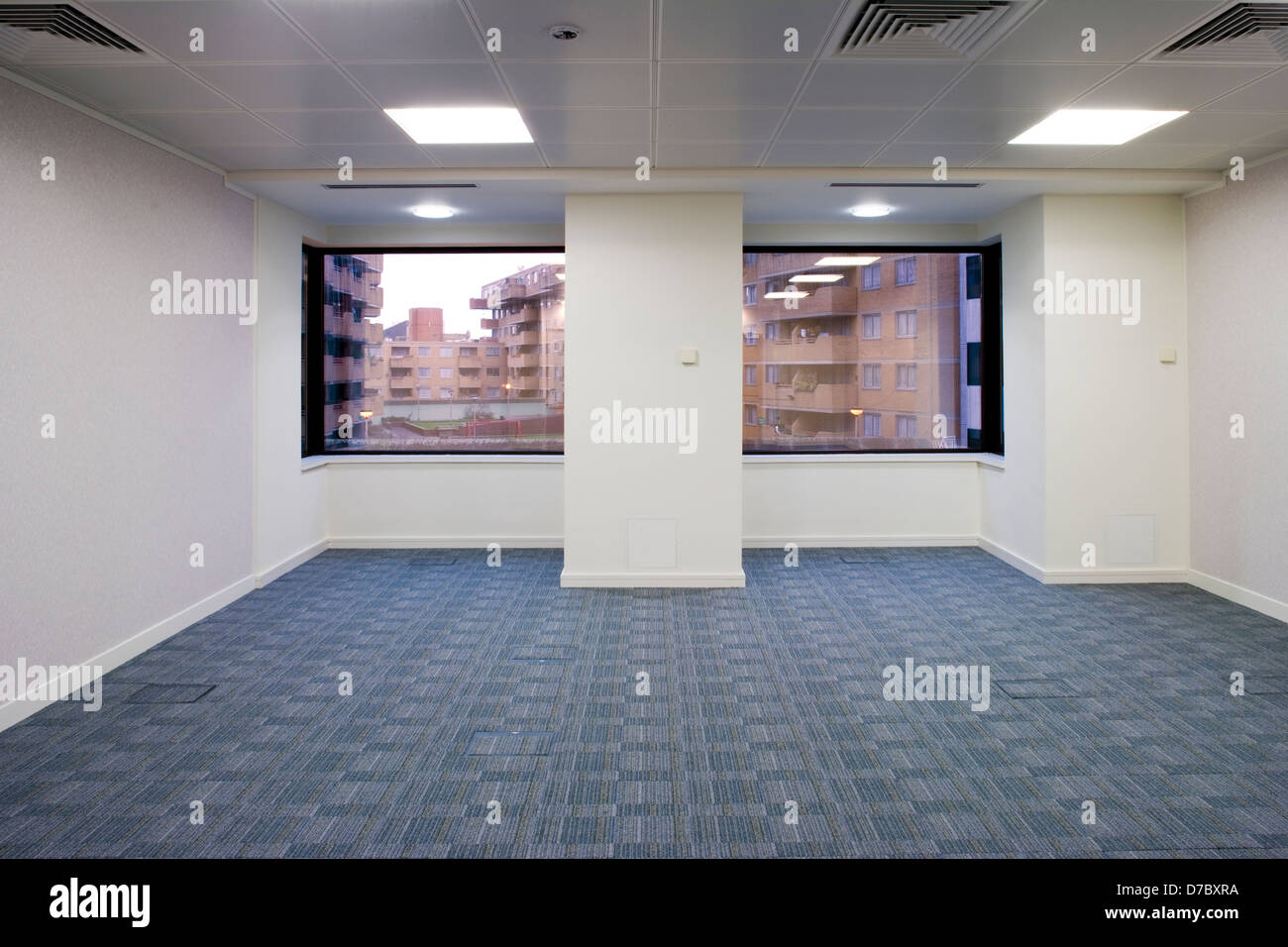 Empty Office Interior Stock Photo - Alamy