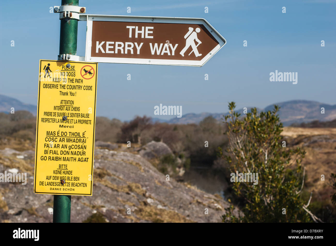 Direction signs kerry hi-res stock photography and images - Alamy