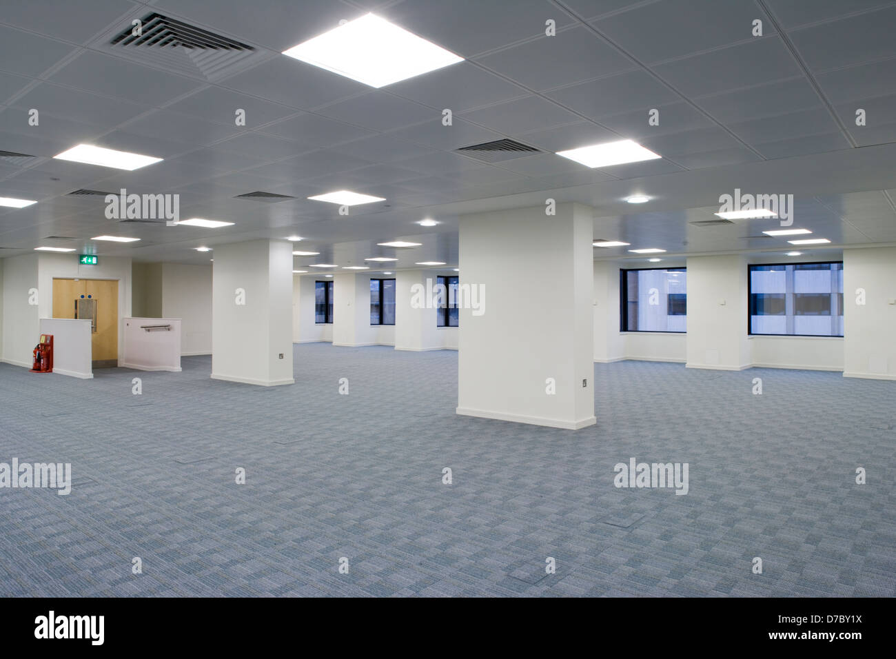 Empty Office Interior Stock Photo - Alamy
