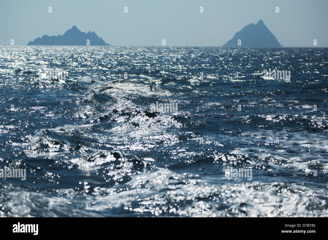Little skellig and skellig michael the skellig islands;Iveragh ...