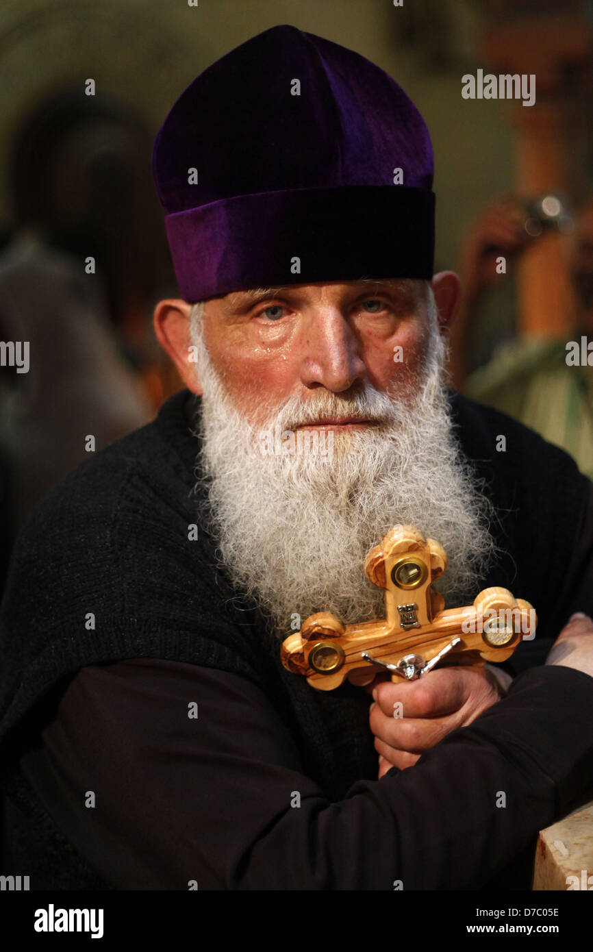 Jerusalem, Palestinian Territory. 3rd May 2013. Christian Orthodox ...