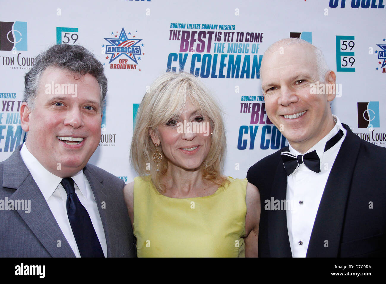 Billy Stritch, Judith Light and David Zippel Opening night of the ...