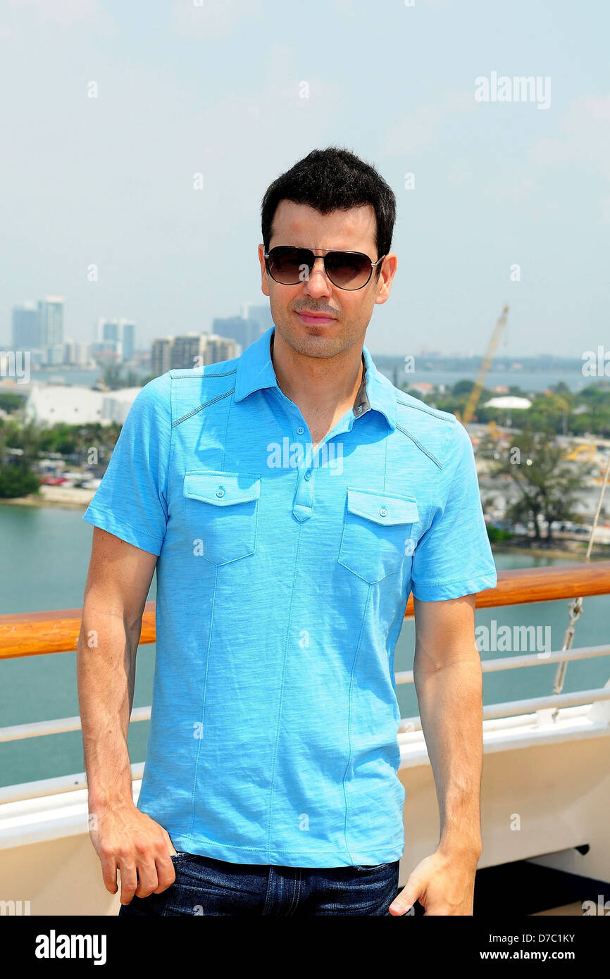 Jordan Knight Members of NKOTB attend the Third NKOTB Cruise at Port of ...