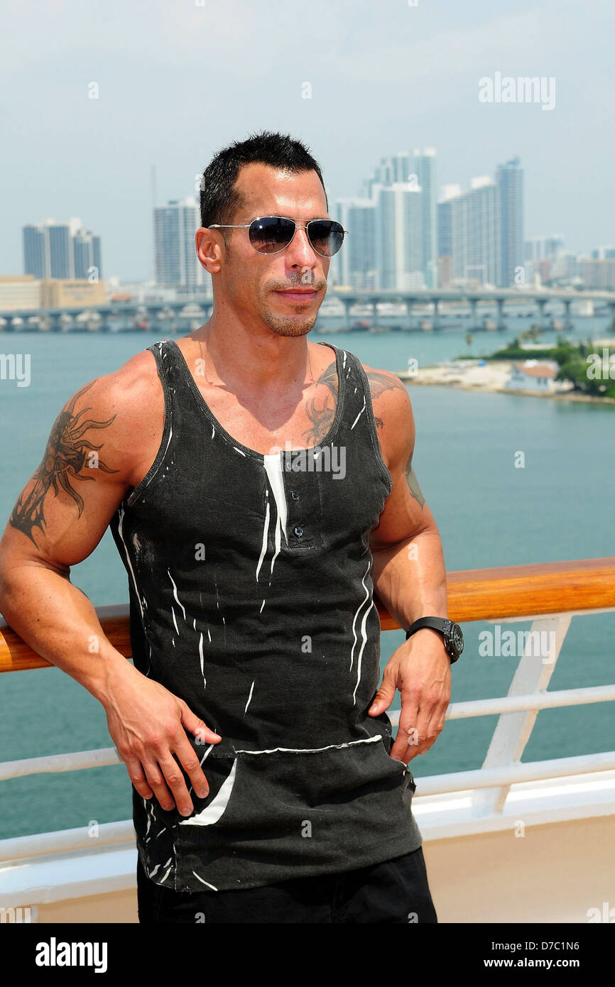 Danny Wood Members of NKOTB attend the Third NKOTB Cruise at Port of ...