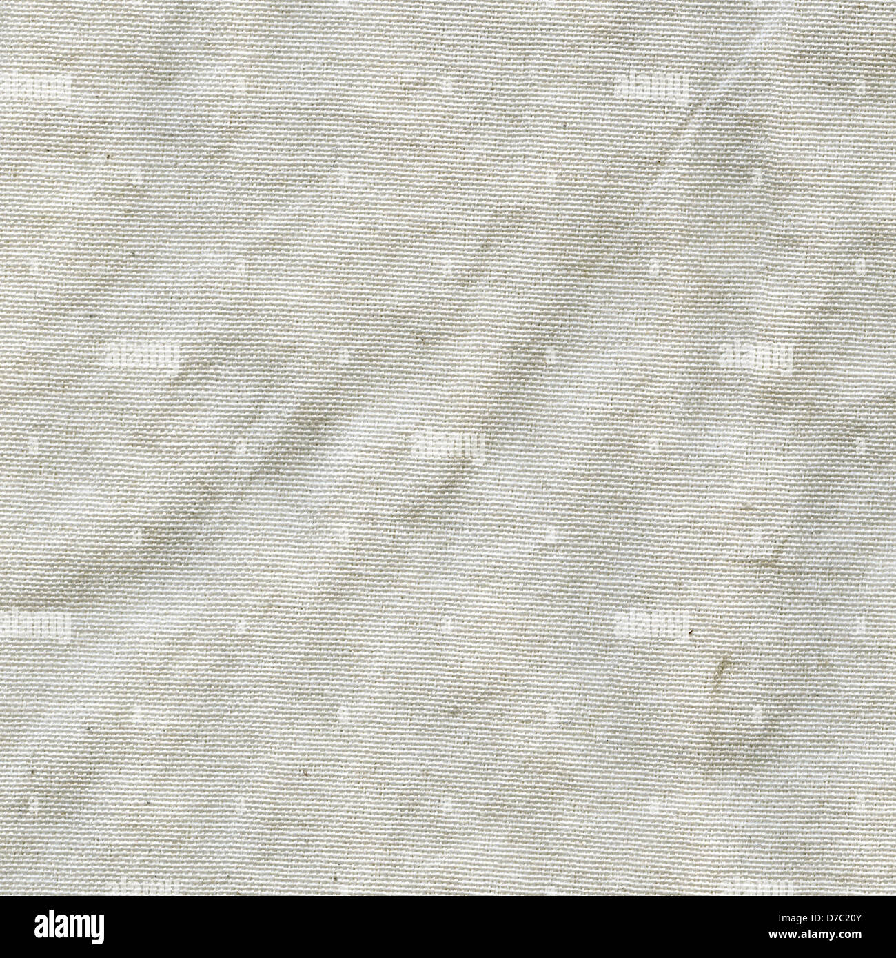 Texture of slightly wrinkled white cotton cloth. Scanned at 2400dpi ...