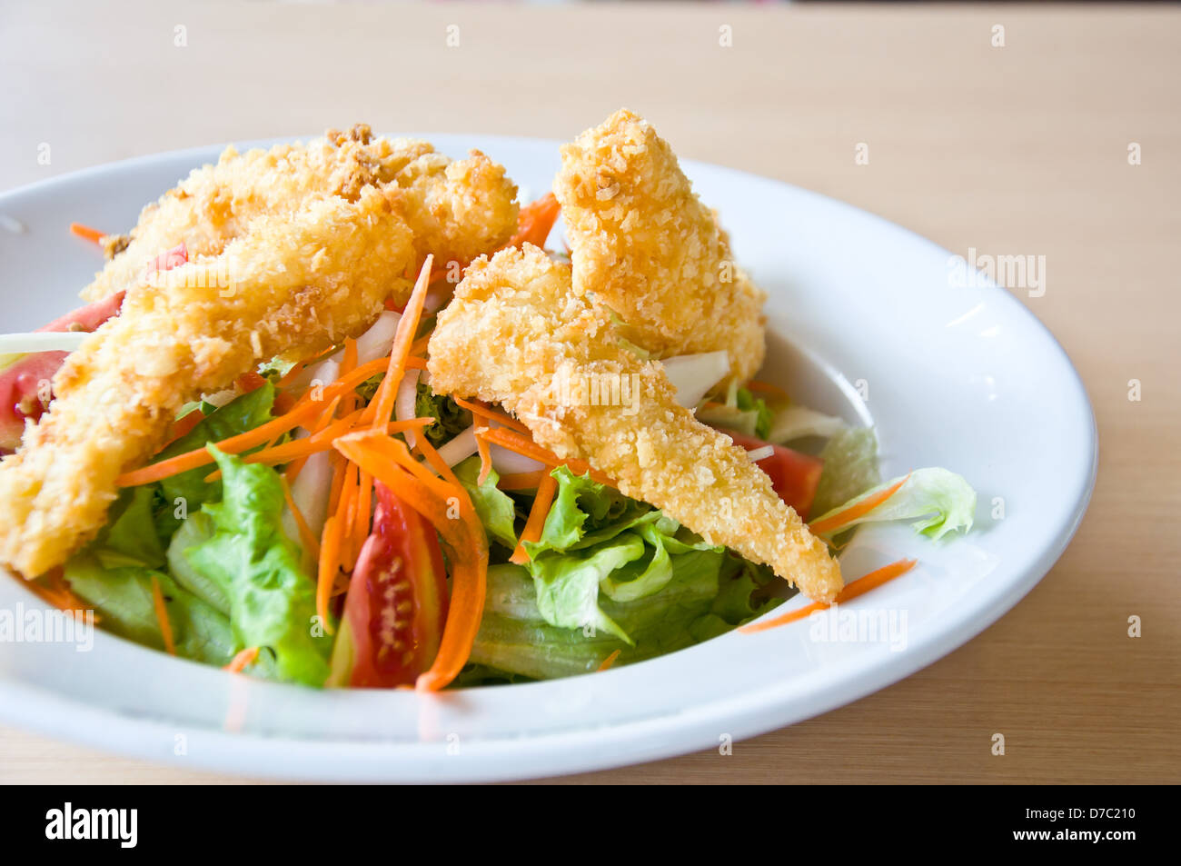 Healthy fish salad vegetables hi-res stock photography and images - Alamy