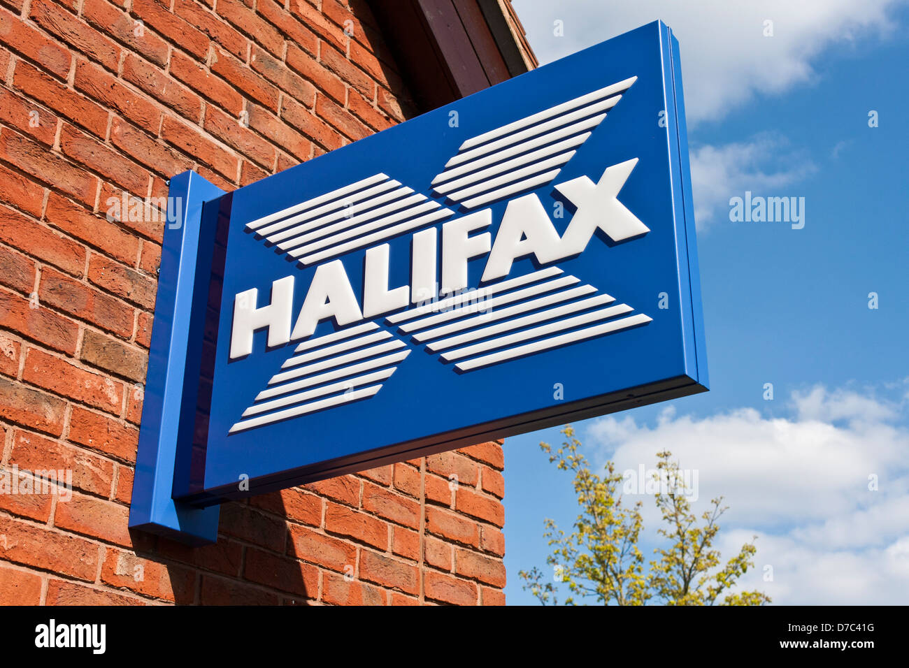 Halifax sign bank hi-res stock photography and images - Alamy