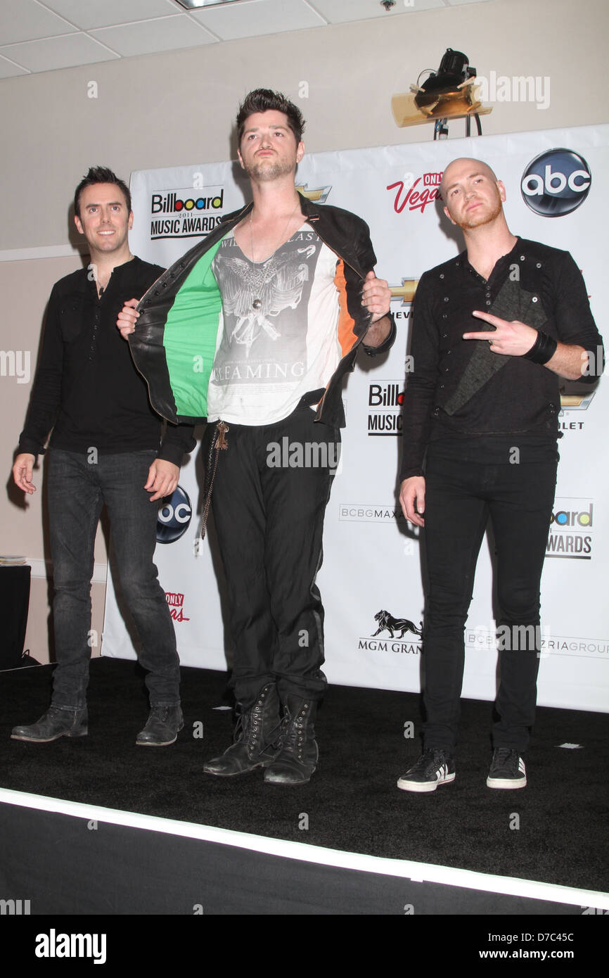The Script at the 2011 Billboard Music Awards at MGM Grand Garden Arena ...