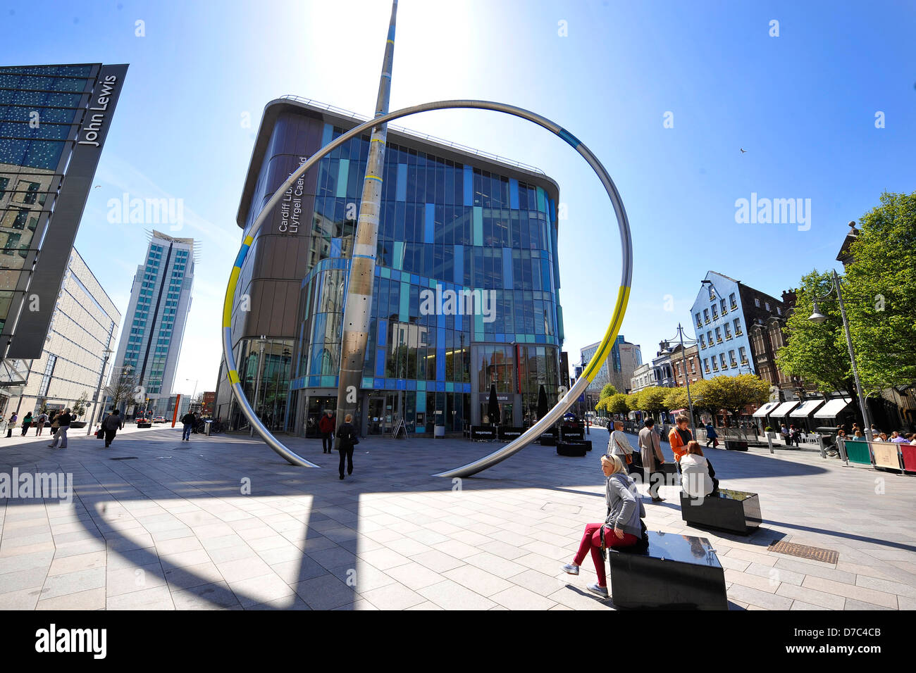 Cardiff central library hi-res stock photography and images - Alamy